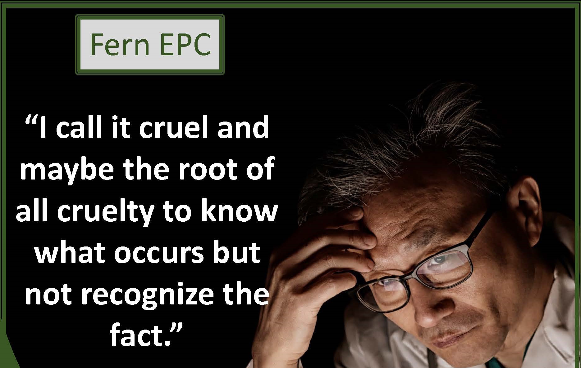 You Assume the Brilliant Surgeon Will Be a Brilliant Leader. - Fern EPC